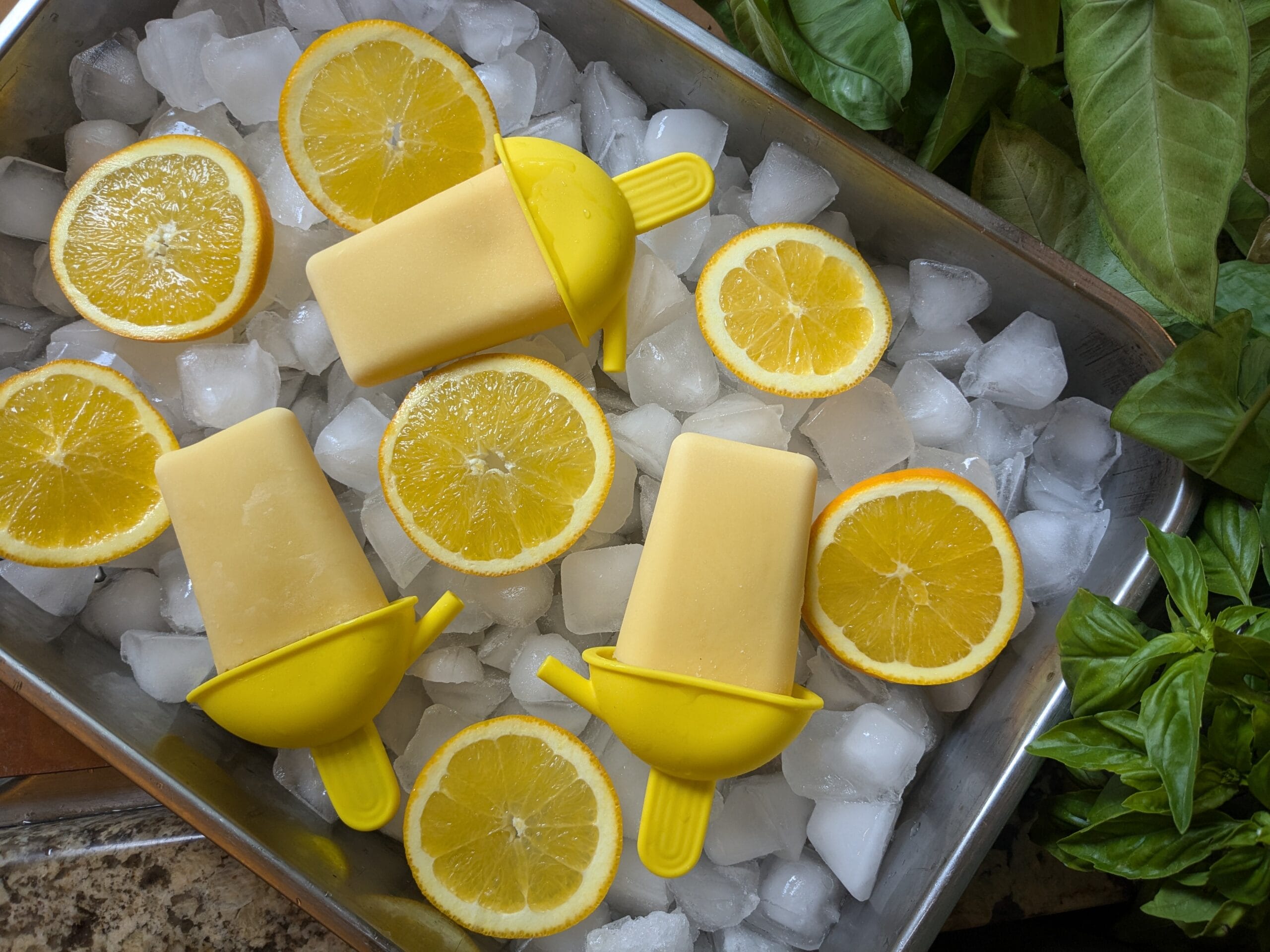 Healthy Orange Julius Popsicles - Fast & Easy! - Maxon Made